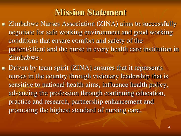 PPT - ZIMBABWE NURSES ASSOCIATION PRESENTATION PowerPoint Presentation ...
