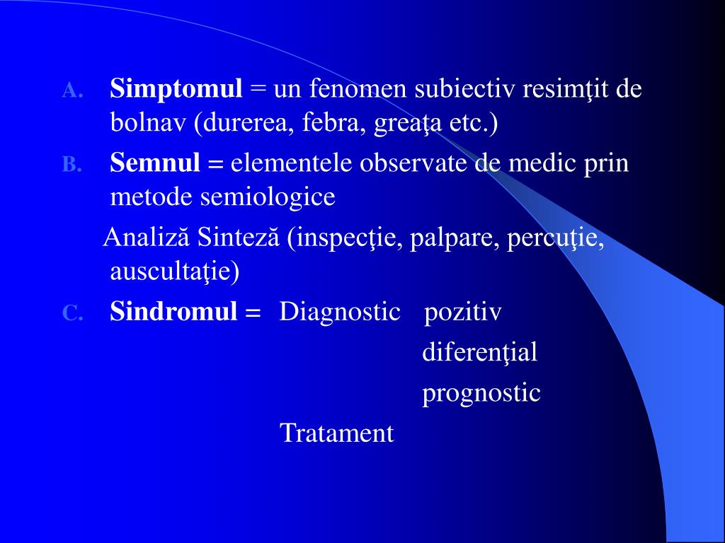 PPT - SEMIOLOGIE MEDICALĂ Anul II Stomatologie PowerPoint Presentation ...