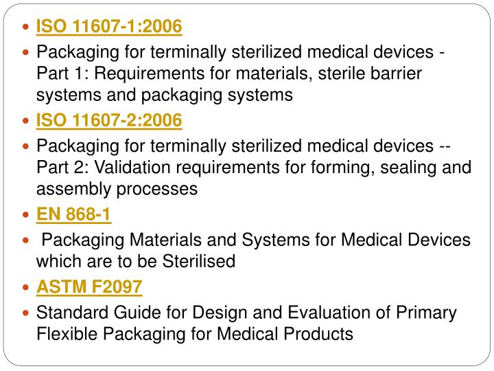 PPT - Standards & Packaging PowerPoint Presentation - ID:1418061