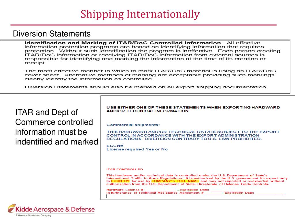 PPT - Export Control Training PowerPoint Presentation, free download ...