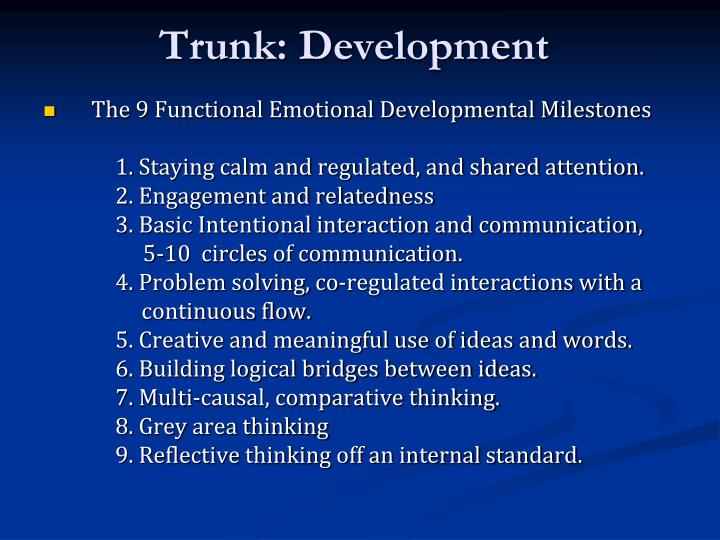 PPT - Welcome to The Learning Tree and The Greenspan Floortime Approach ...