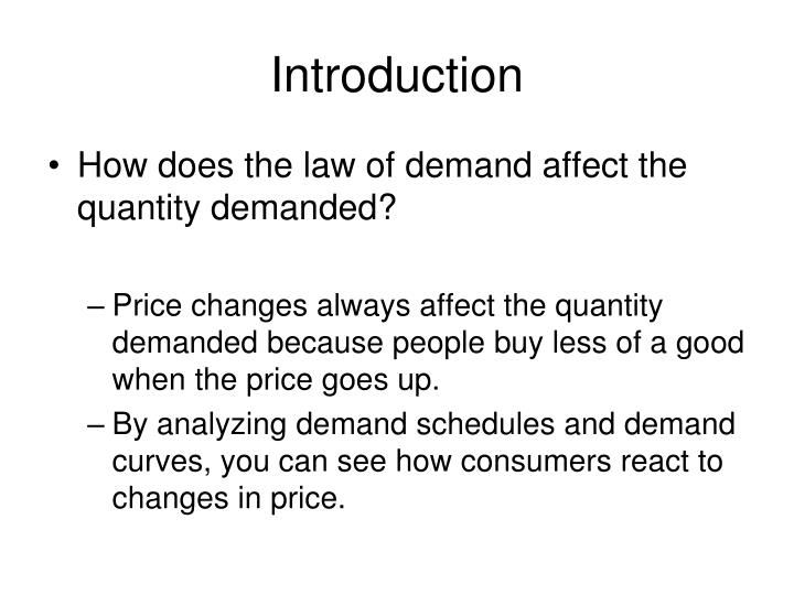 PPT - Chapter 4: Demand Section 1 PowerPoint Presentation - ID:1418894