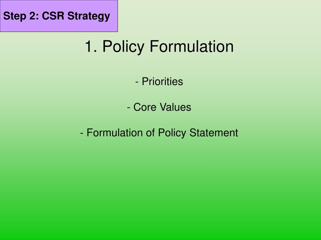 PPT - Corporate Social Responsibility Class 3: CSR Management System ...