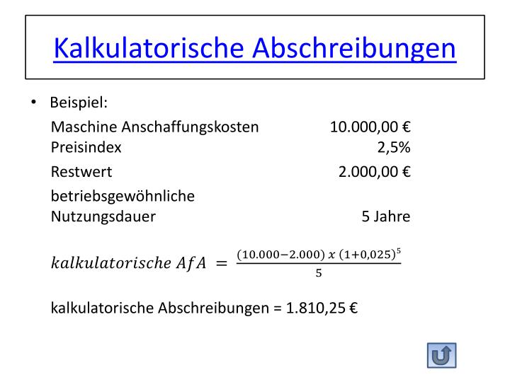 PPT - Betriebsabrechnung und Kalkulation PowerPoint Presentation - ID ...