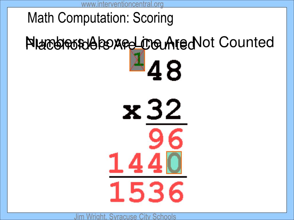 PPT CBM Math Computation PowerPoint Presentation Free Download ID