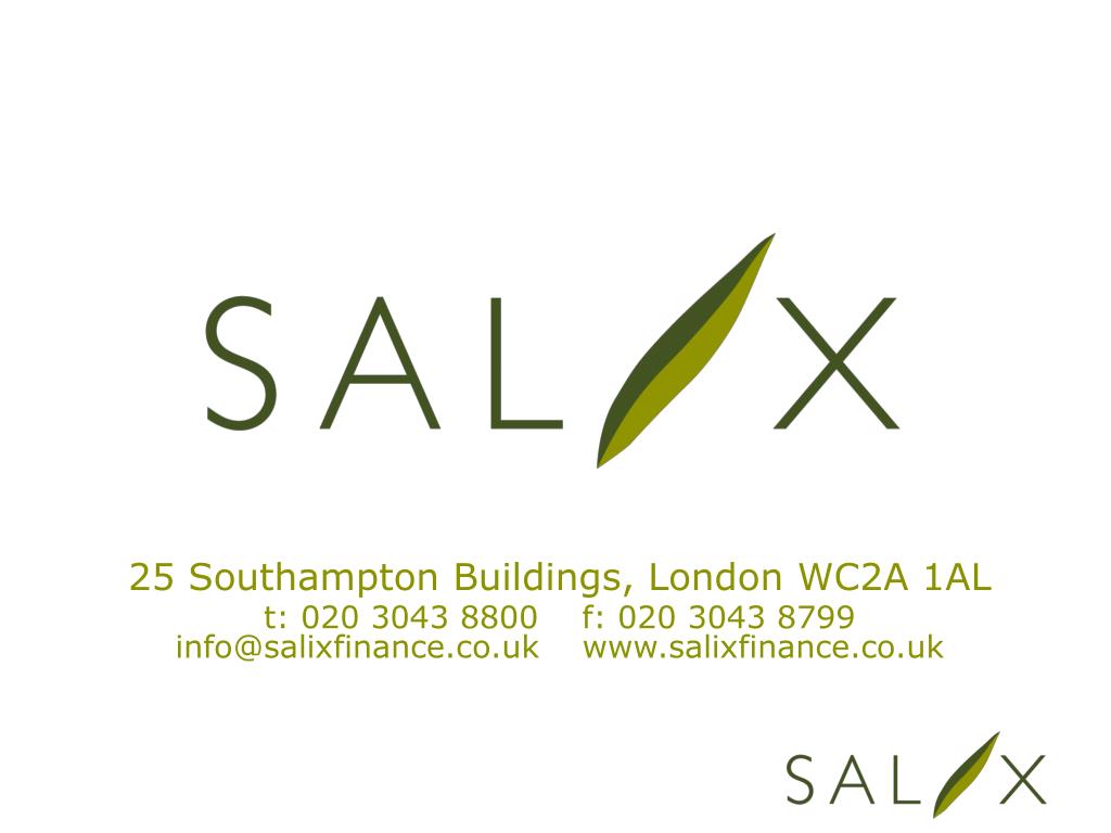 PPT - Salix Finance - Funding energy saving projects in Scotland’s ...