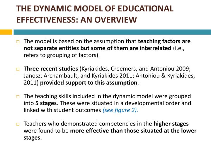 PPT - Leonidas Kyriakides Department of Education, University of Cyprus ...