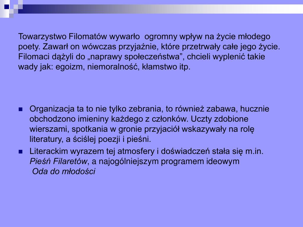 PPT - Adam Mickiewicz – poeta polskiego romantyzmu PowerPoint ... PPT - Adam Mickiewicz – poeta polskiego romantyzmu PowerPoint ...