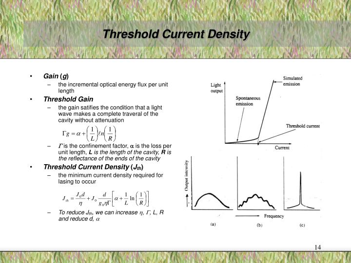 PPT - IV. Laser Diode (LD) or Semiconductor Laser PowerPoint ...