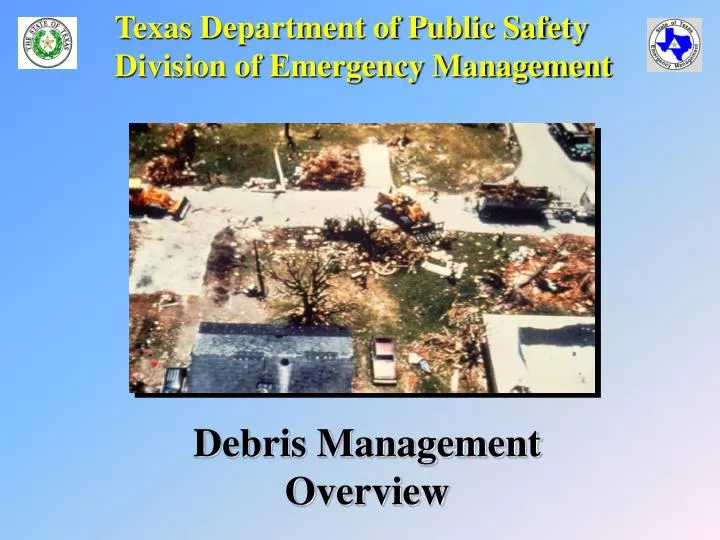 PPT - Texas Department of Public Safety Division of Emergency ...