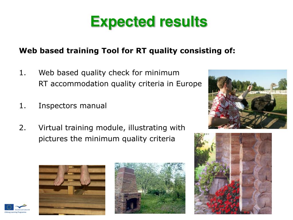 PPT - Project “Transfer of Quality Ensurance Tools for European Rural ...