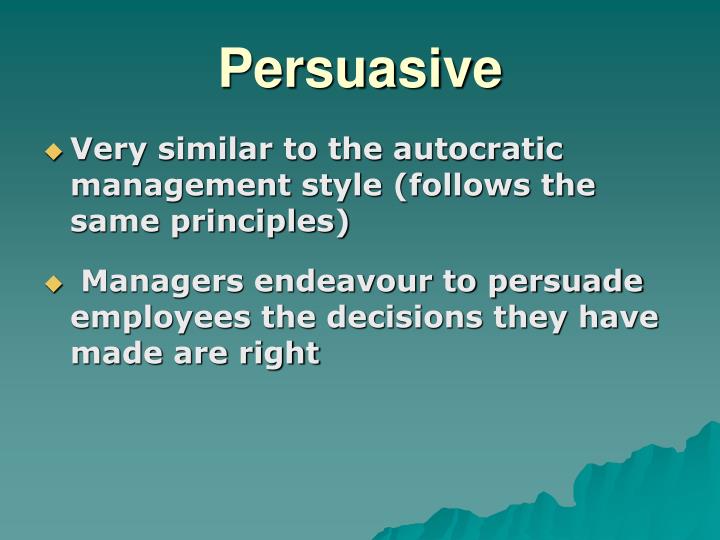 PPT - Management Styles PowerPoint Presentation - ID:1426091