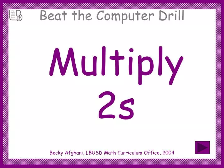 PPT - Multiply 2s PowerPoint Presentation, free download - ID:1426128