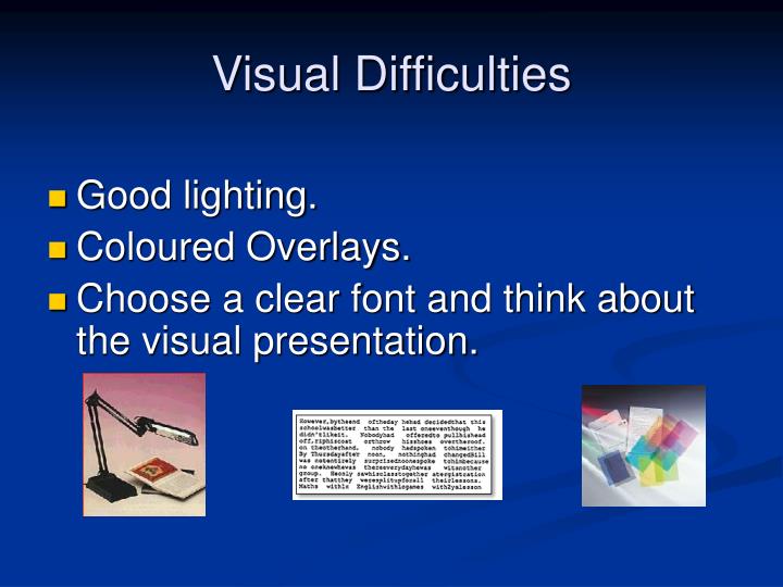 PPT - Specific Learning Difficulties: PowerPoint Presentation - ID:1426185