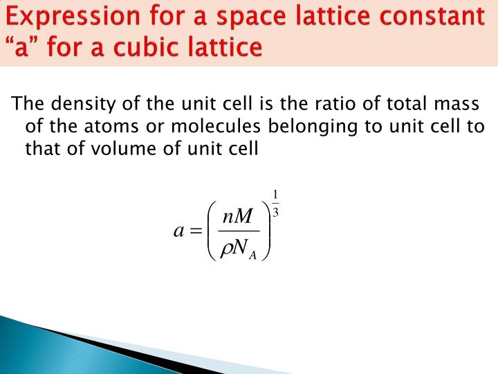PPT - Unit VII Crystal structure PowerPoint Presentation - ID:1426222
