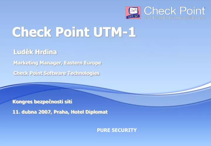 PPT - Check Point UTM-1 PowerPoint Presentation, free download - ID:1426371