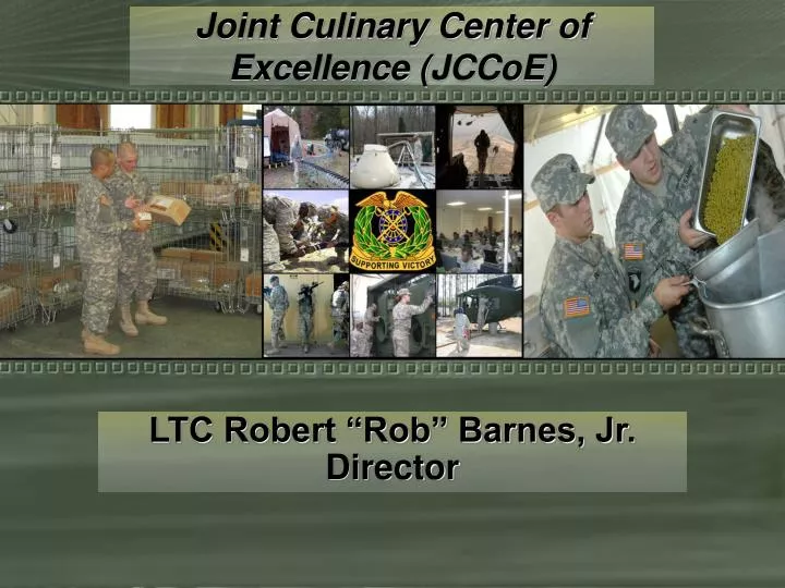 PPT - Joint Culinary Center of Excellence ( JCCoE ) PowerPoint ...