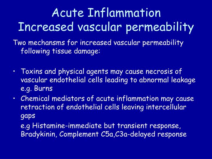 PPT - Acute Inflammation PowerPoint Presentation - ID:1427061
