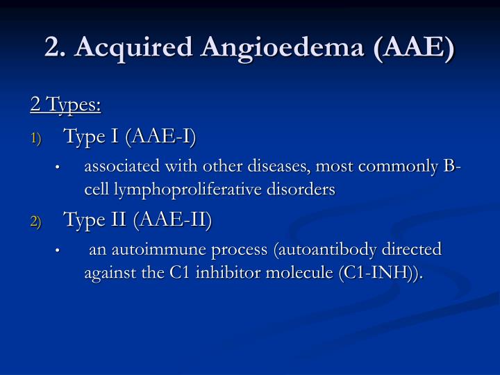 PPT - ANGIOEDEMA: Pathophysiology and Management PowerPoint ...