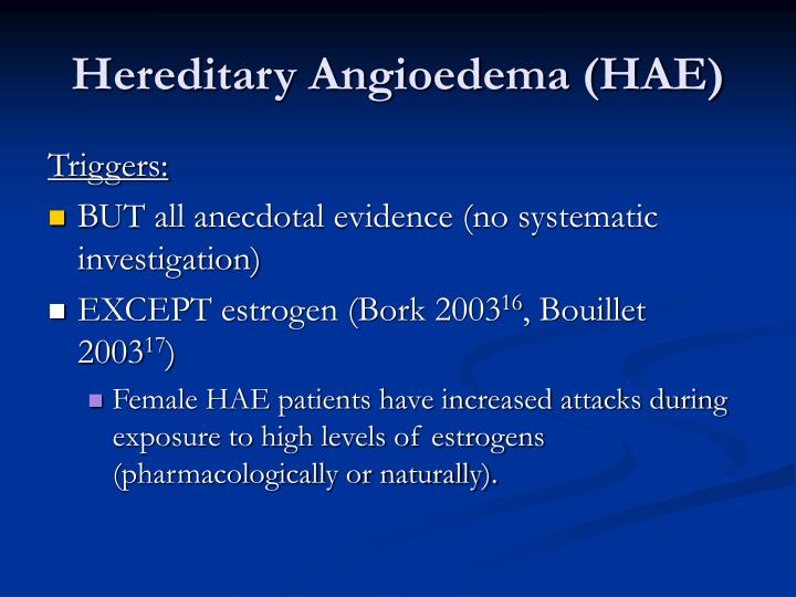 PPT - ANGIOEDEMA: Pathophysiology and Management PowerPoint ...