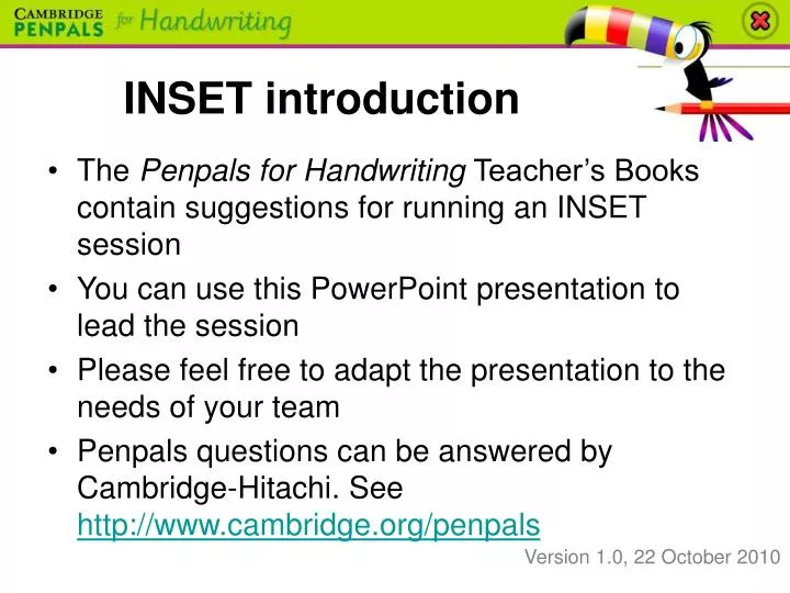PPT - INSET introduction PowerPoint Presentation, free download - ID ...