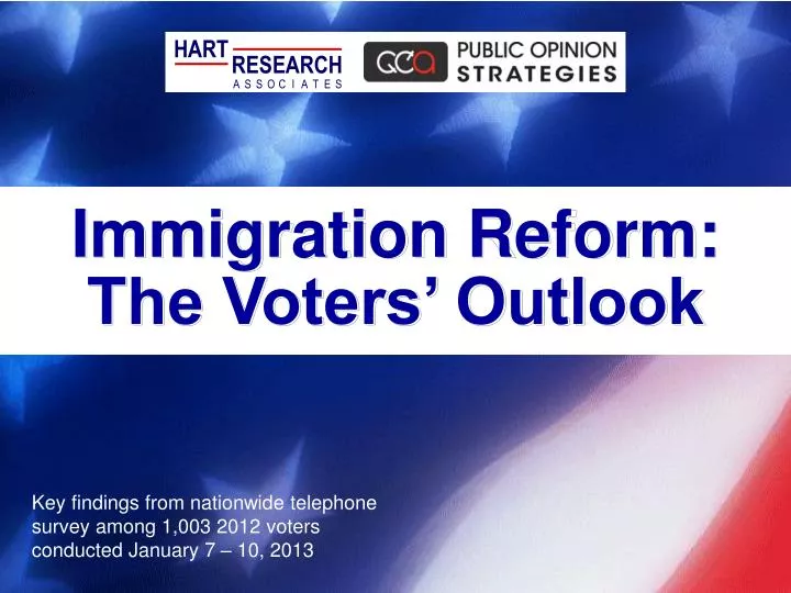 PPT - Immigration Reform: The Voters’ Outlook PowerPoint Presentation ...