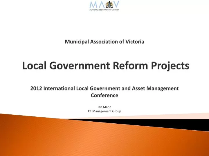 PPT - Local Government Reform Projects PowerPoint Presentation, free ...