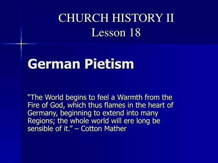 PPT - German Pietism PowerPoint Presentation, free download - ID:1429445