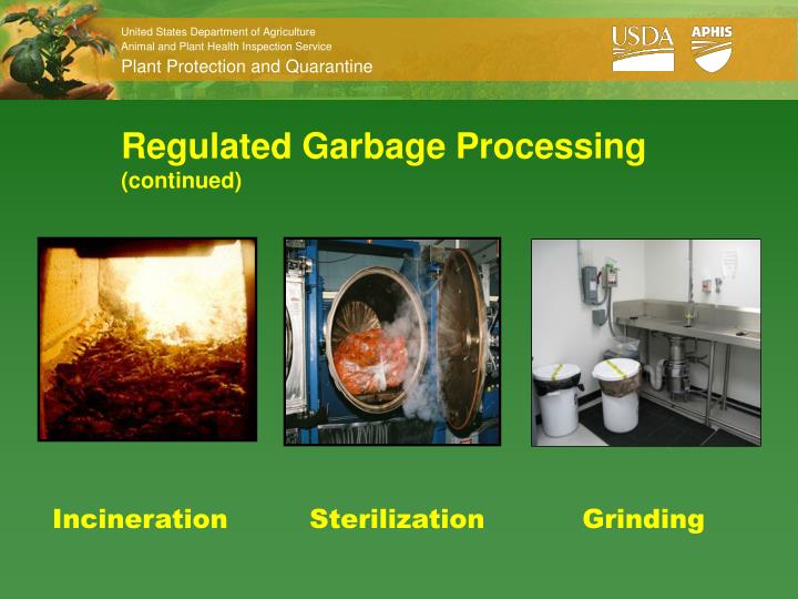 PPT - APHIS Regulated Garbage Program PowerPoint Presentation - ID:1430254