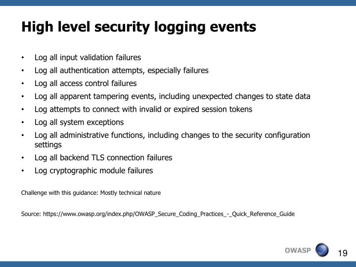 PPT - Application Security Logging and Monitoring The Next Frontier ...