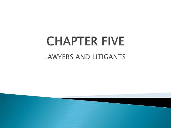 PPT - CHAPTER FIVE PowerPoint Presentation, free download - ID:1431212
