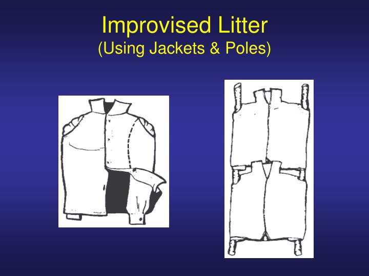 PPT - Evacuating a Casualty using a Sked or Improvised Litter ...