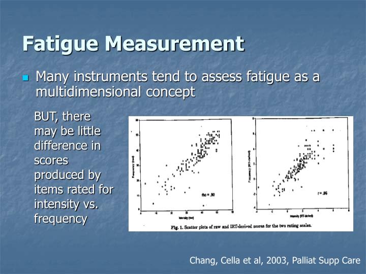 PPT - Assessment of Fatigue: Review and Future Directions PowerPoint ...
