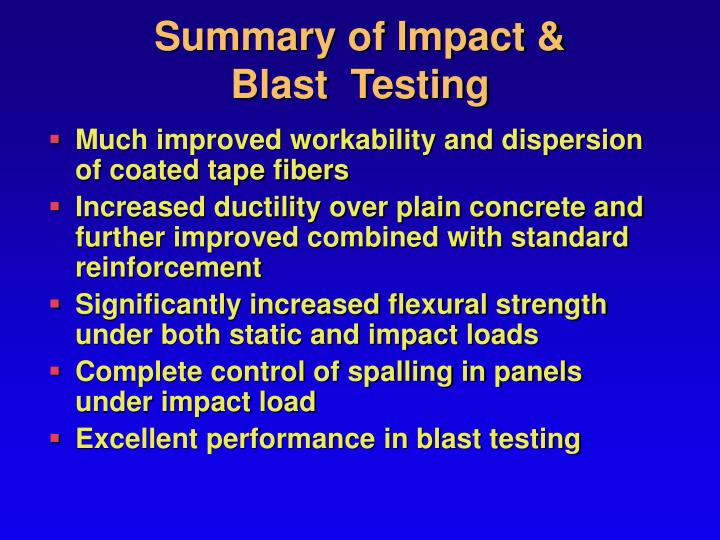 PPT - Structural Concrete Innovations: A Focus on Blast Resistance ...
