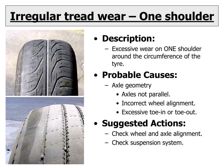 PPT - PROBABLE CAUSES OF TYRE DAMAGE PowerPoint Presentation - ID:143188