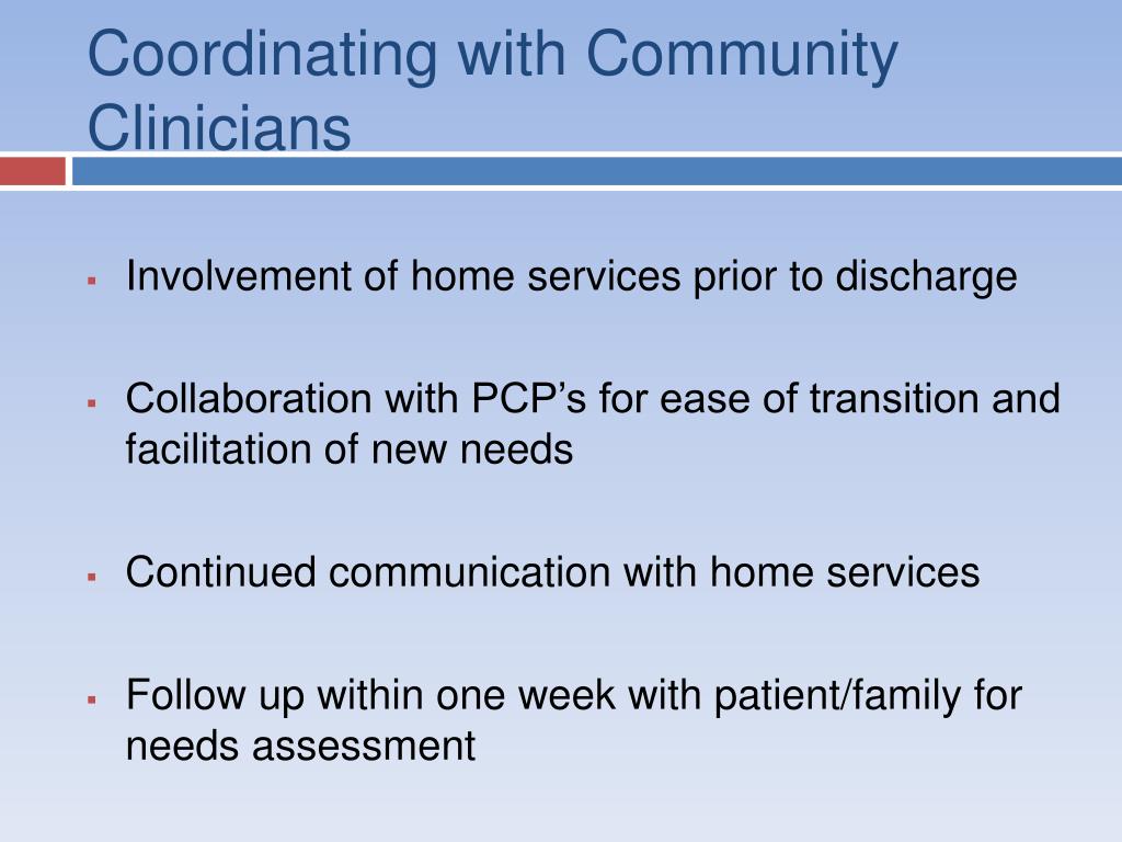 PPT - Transitional Care Nursing Jason Marchi , RN, BSN Carolyn Fenn ...
