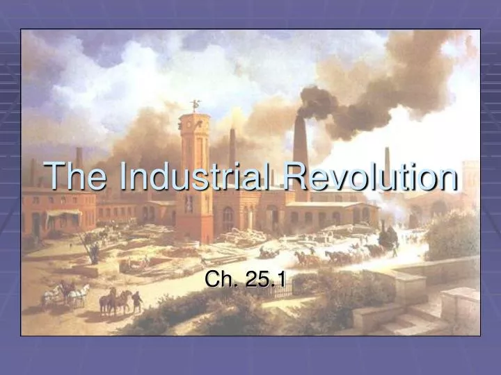 PPT - The Industrial Revolution PowerPoint Presentation, free download ...
