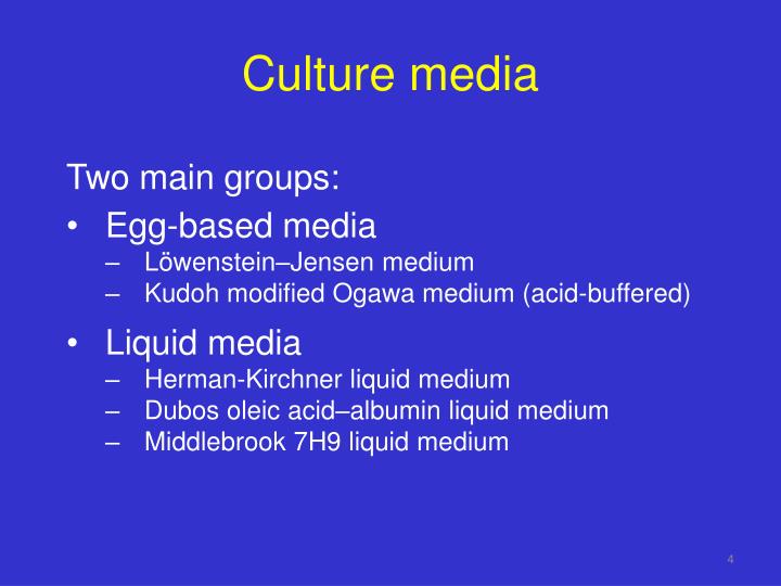 PPT - Module 4 Preparation of solid media for culture and DST ...