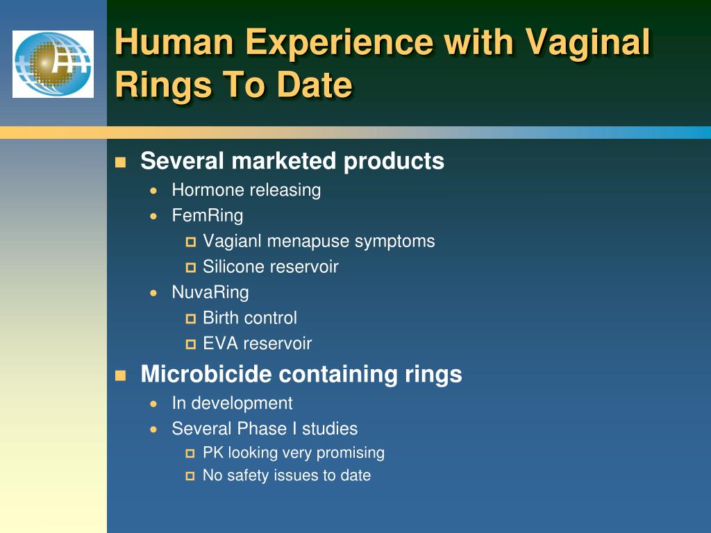 PPT - Vaginal Rings and Microbicides Mark Mitchnick, MD. October 30 ...