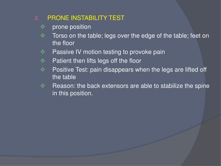 PPT - LOWER BACK PAIN PowerPoint Presentation - ID:1434357
