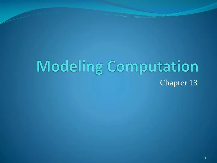 PPT - Modeling Computation PowerPoint Presentation, free download - ID ... PPT - Modeling Computation PowerPoint Presentation, free download - ID ...