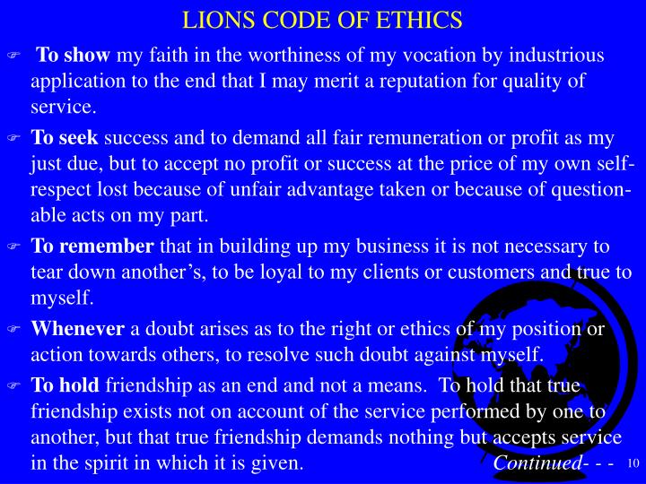 PPT - Lions Orientation FOR NEW MEMBERS & PROSPECTIVE NEW MEMBERS ...