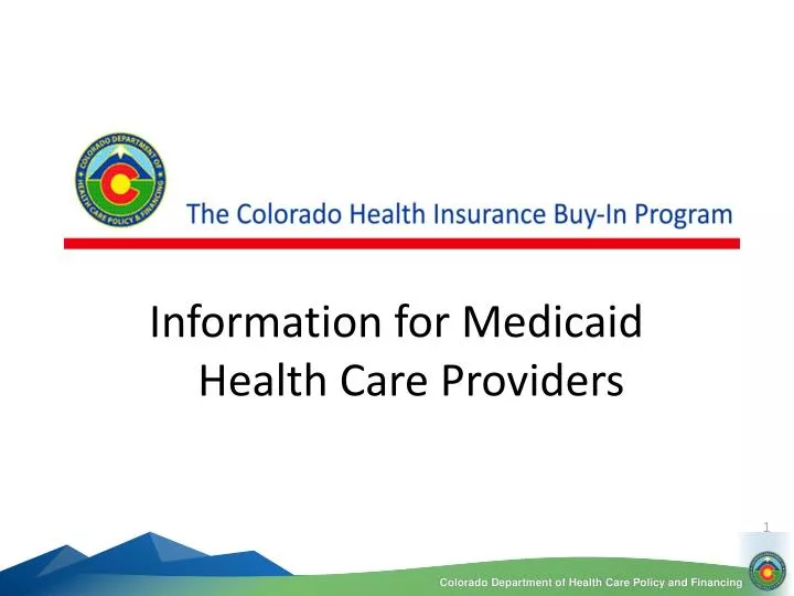 PPT - Information for Medicaid Health Care Providers PowerPoint ... PPT - Information for Medicaid Health Care Providers PowerPoint ...