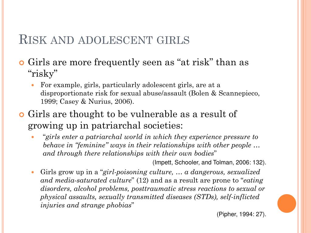 Ppt At Risk Or Teen Risk Taking U Nderstanding The Behaviours Of