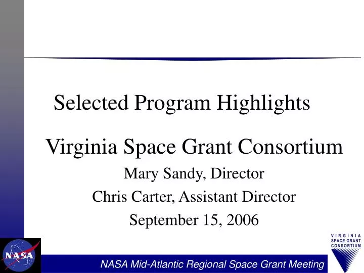 PPT - Selected Program Highlights PowerPoint Presentation, free ...