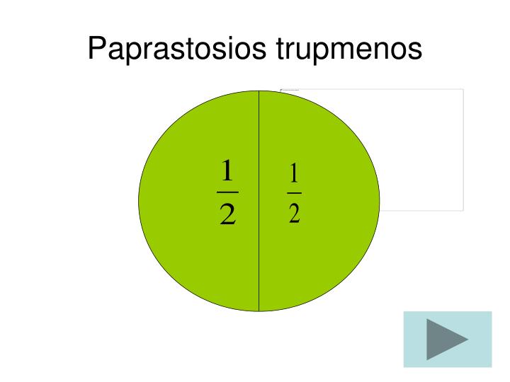 Trupmenos