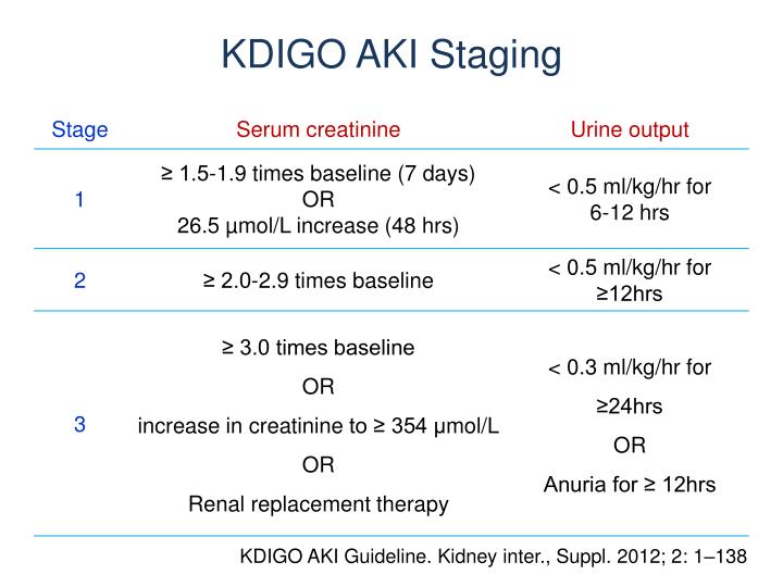 PPT - Mechanisms and Management in Acute Kidney Injury PowerPoint ...