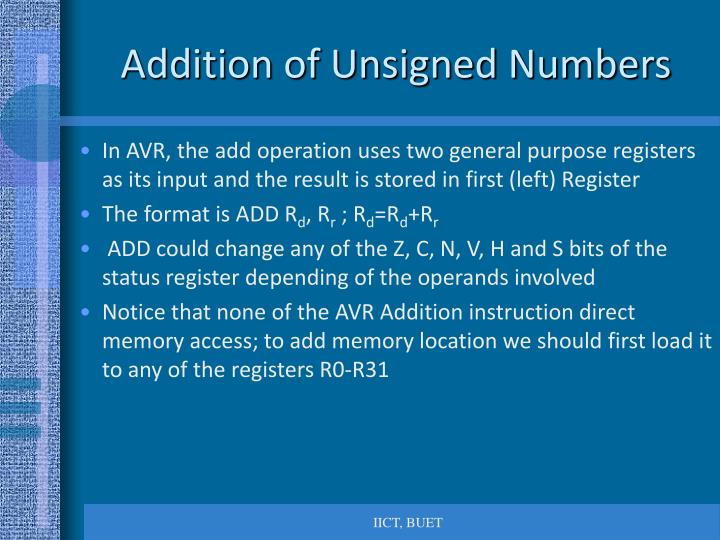 PPT - Lecture 3 Arithmetic, Logic Instructions, PowerPoint Presentation ...
