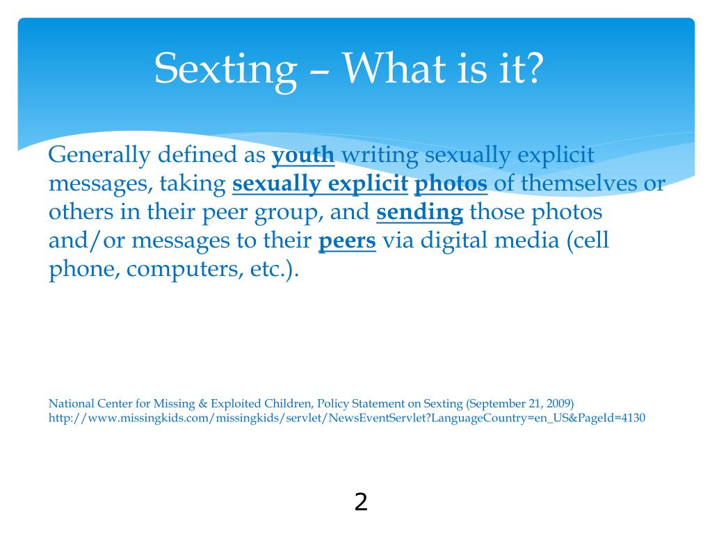 Ppt Sexting Powerpoint Presentation Free Download Id 1437882