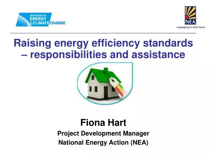 PPT - Raising energy efficiency standards – responsibilities and ...